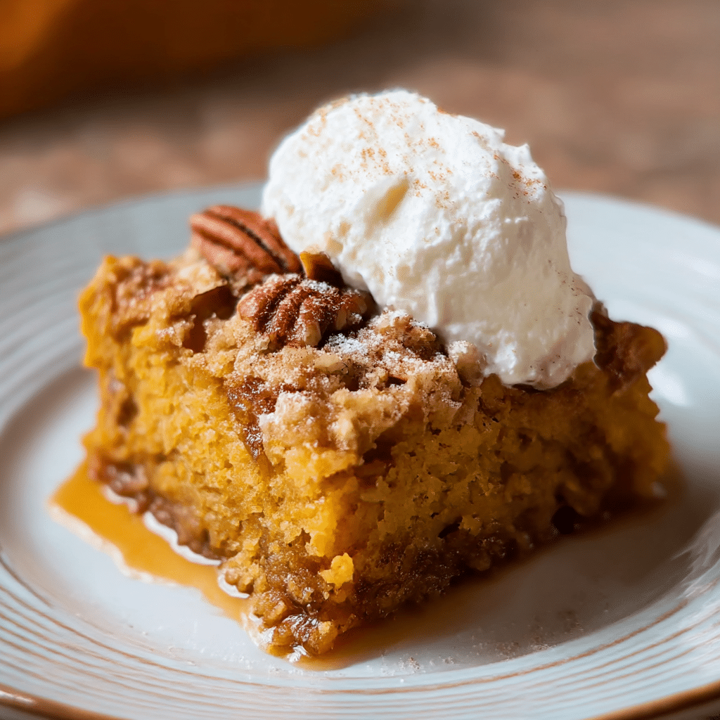 Easy Pumpkin Dump Cake Recipe for Fall Treats - Classic Recipe Hub