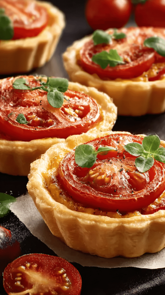 Easy Tomato Tartlets for a Flavorful Snack - Classic Recipe Hub
